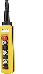 Crane Hoist Control Push Button Switch - Rainproof Lifting Pendant ...