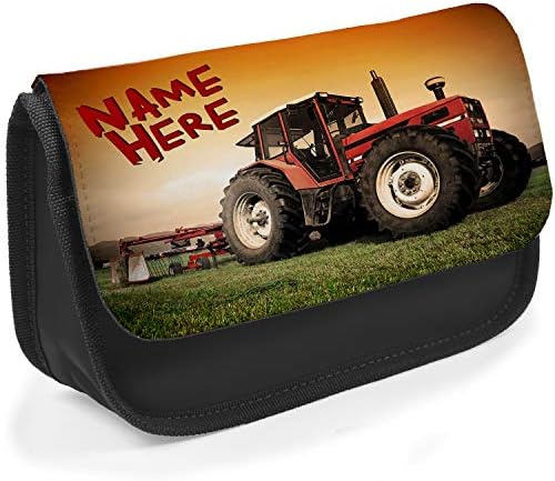 Personalised School Pencil Case Tractor Farm Stationary Bag Boys ST176 ...