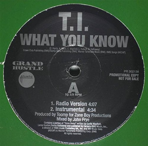 T.I. - What You Know [Vinyl] - Amazon.com Music