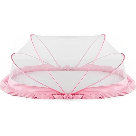 LifeKrafts Foldable Baby Mosquito Net, Bottomless Net for Infants, for ...