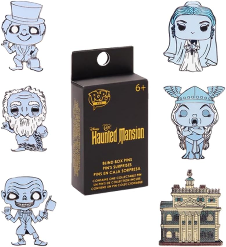 Amazon.com: Loungefly POP! PIN Disney Haunted Mansion PIN - Disney ...