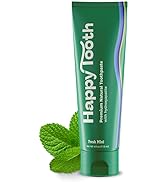 Amazon.com : Happy Tooth Hydroxyapatite Toothpaste, Fluoride Free ...