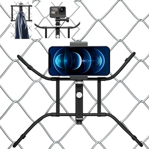 Amazon.com: TELESIN° Fence Mount with Flexible Clamp Arm for Phones ...