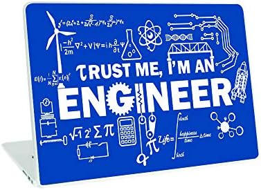 Galaxsia™ Engineer Vinyl Laptop Skin/Sticker/Cover/Decal Compatible for ...