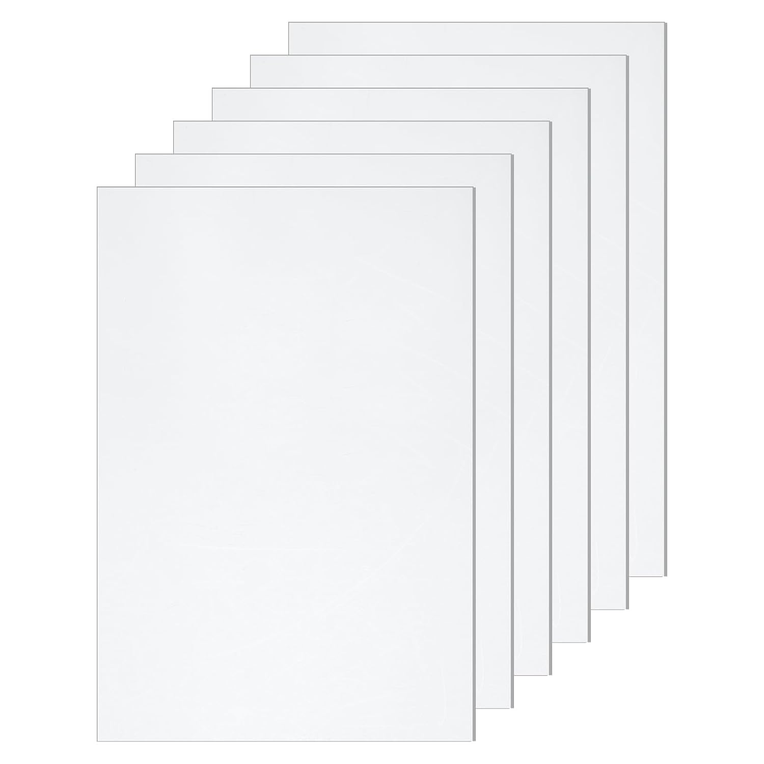 Amazon.com: uxcell 6 Pack Acrylic Sheets 4x6 Inch, 0.04" Thick Clear ...