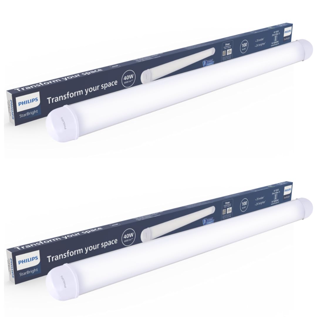 Philips 40W LED Batten StarBright Compact 4-ft Wall Tubelight