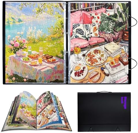 Amazon.com : ZFCLXX Puzzle Storage Folder Keeper Case,Portable Puzzles ...