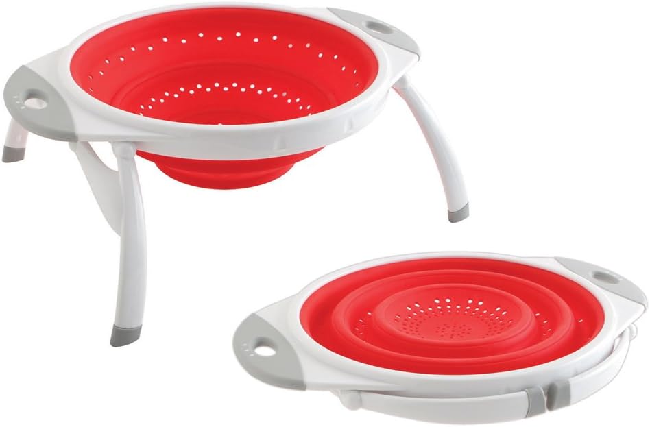 Amazon.com: Dexas POP Collapsible Silicone Colander, 10 inch diameter ...