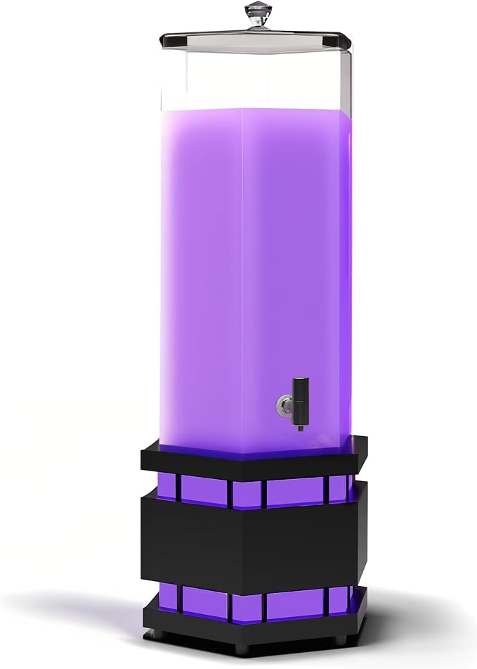 Amazon.com | 3L Pink Light Drink Dispensers for Parties - Unique ...