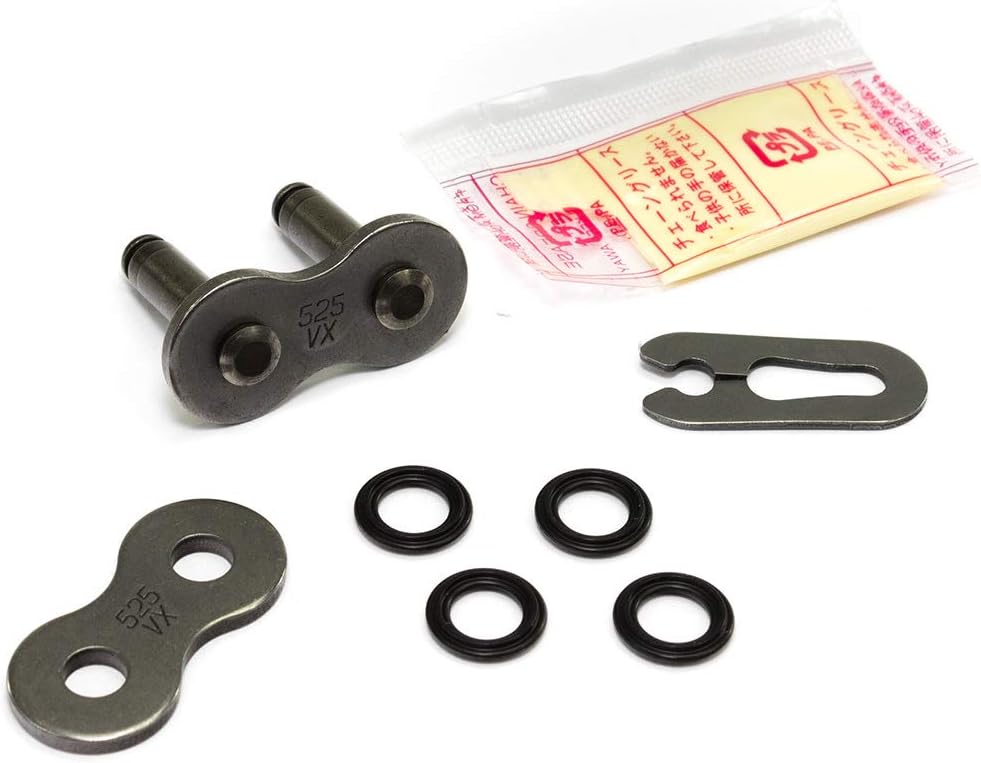 Amazon | D.I.D(大同工業)バイク用チェーン 軽圧入クリップジョイント 525VX-FJ STEEL(スチール) X-リング 二輪 ...