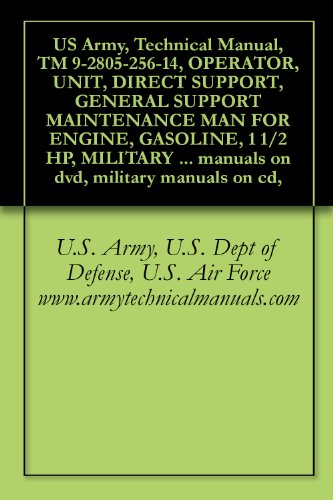Amazon.com: US Army, Technical Manual, TM 9-2805-256-14, OPERATOR, UNIT ...