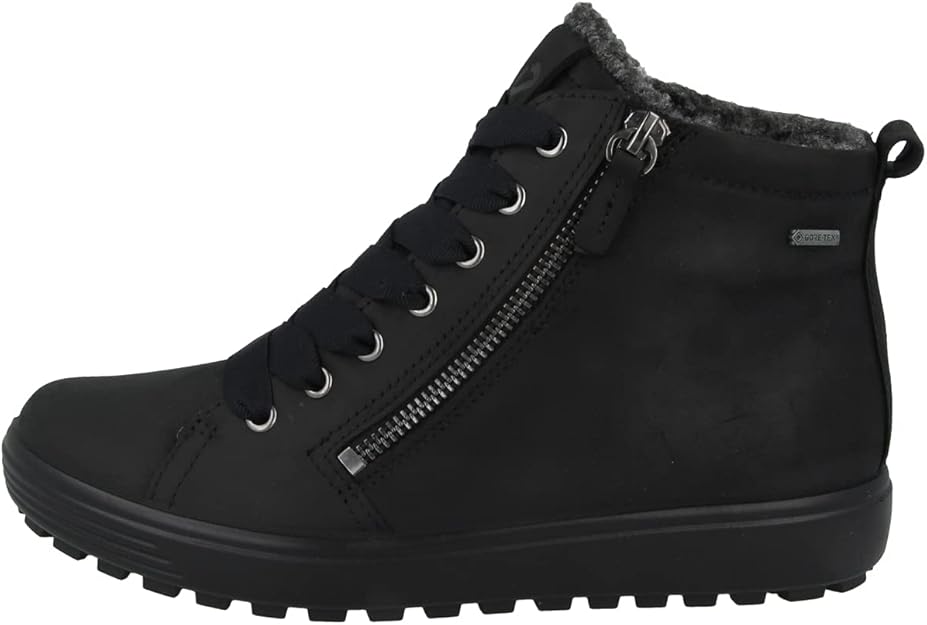 ECCO Womens Soft 7 TRED GTX Hi Ankle Boots, (Black 2001), 3 UK (35 EU ...