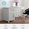 Amazon.com: Martha Stewart Hutton Shaker Style Home Office Desk with ...