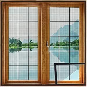 Atlara Upgraded Fiberglass Mosquito Net for Windows Pre Stitched with ...