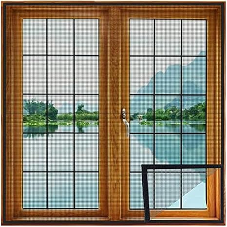 Atlara Upgraded Fiberglass Mosquito Net for Windows Pre Stitched with ...