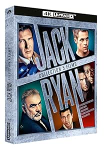 Jack ryan - collection 5 films 4k ultra hd [Blu-ray] [FR Import ...