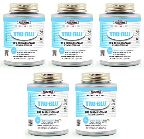 Nylog Blue Rectorseal 31300 Tru-Blu Pipe Thread Sealant Quart Can Blue ...