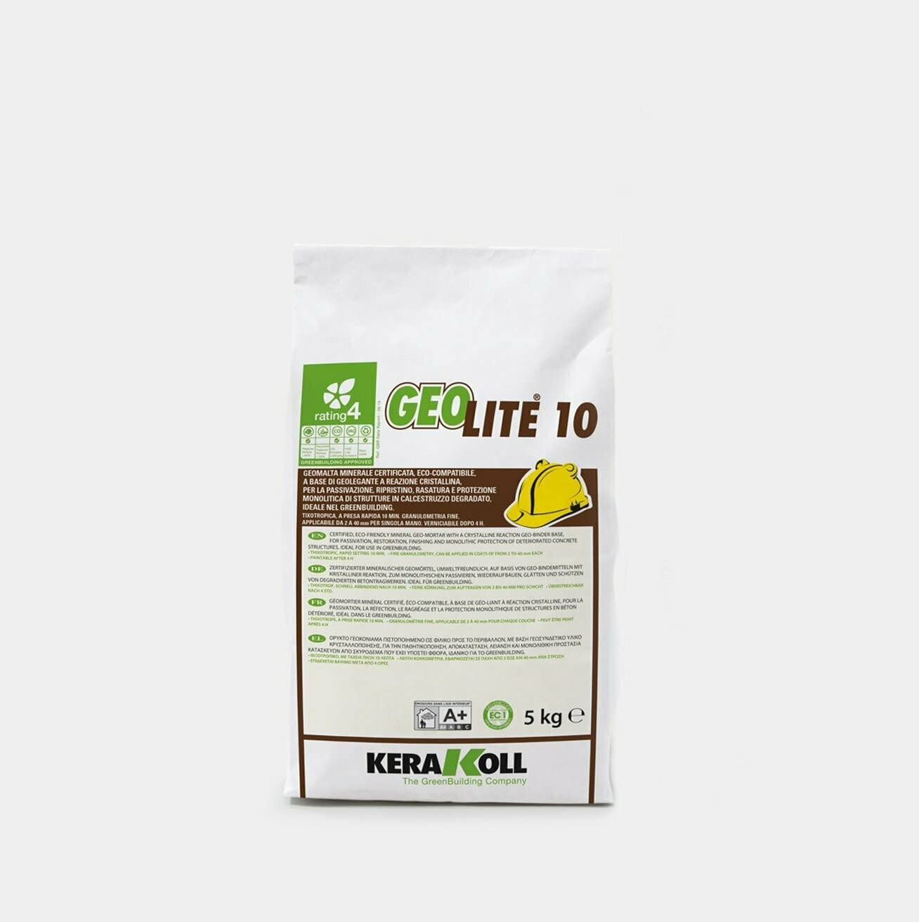 Geolite 10 geomalta minerale kg 5 kerakoll++ : Amazon.it: Fai da te