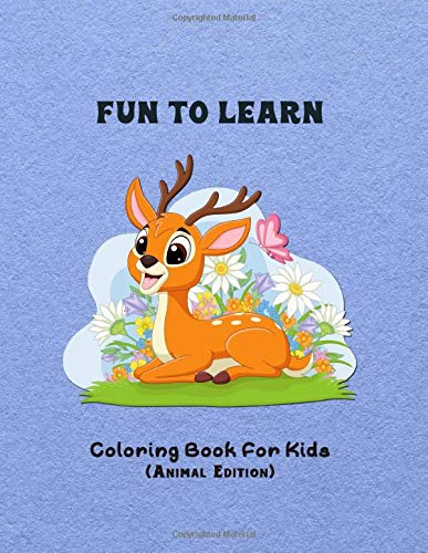 Coloring Book for Kids: Unique Coloring Book for Kids Ages 4-8 | Cute ...
