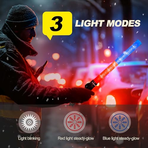 Snapklik.com : E-riding 21 Inch Traffic Wand Safety Light Wands High ...