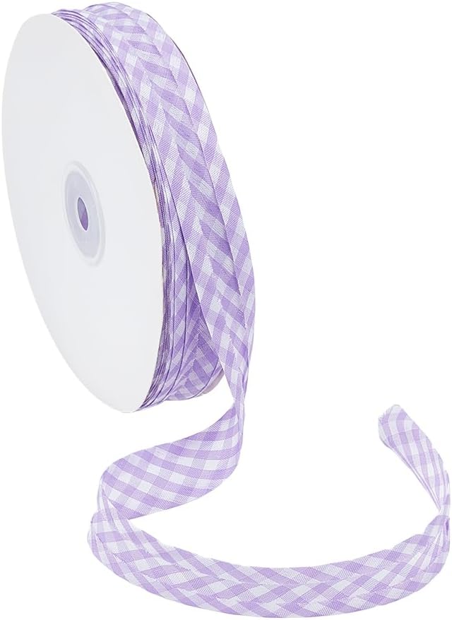 Amazon.com: NBEADS 40 Yards Double Fold Bias Tape, 0.8 Inch Gingham ...