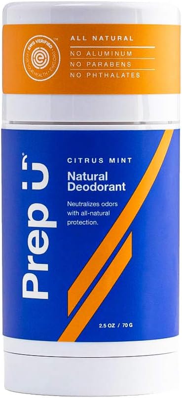 Amazon.com : Prep U ; Natural Deodorant - Aluminum Free - Vegan - For Teen Boys, Girls, Kids ...
