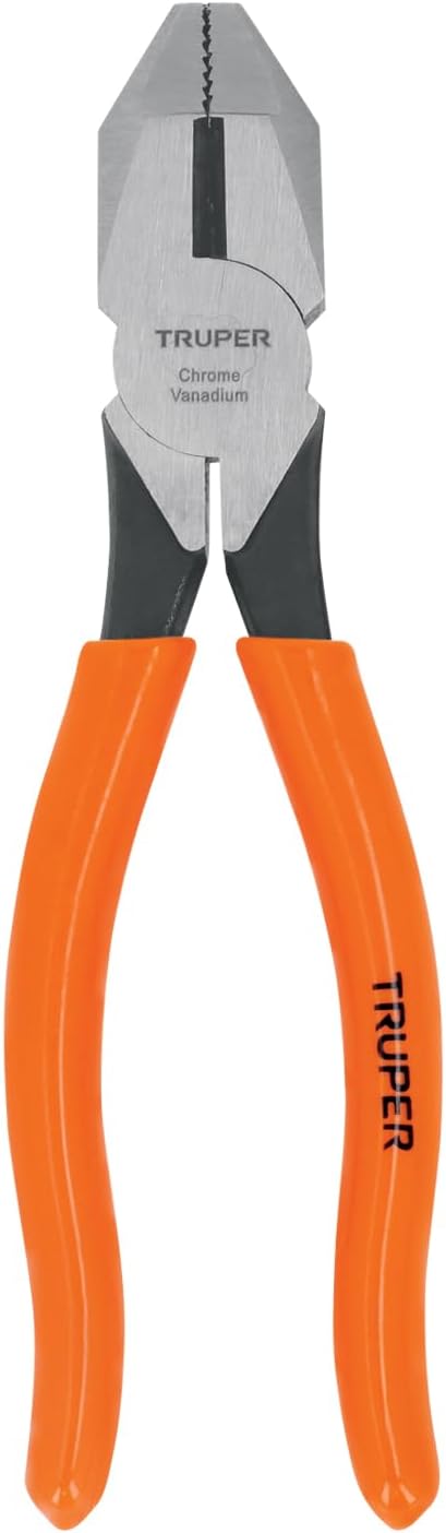 Truper Expert T200-9X, Pinzas de electricista profesionales, comfort ...