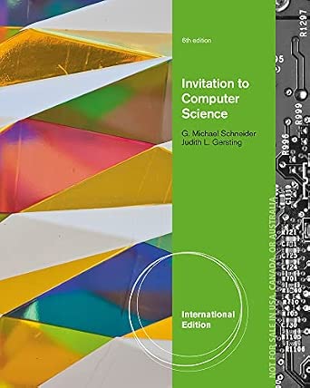 Amazon.com: Invitation to Computer Science, International Edition ...