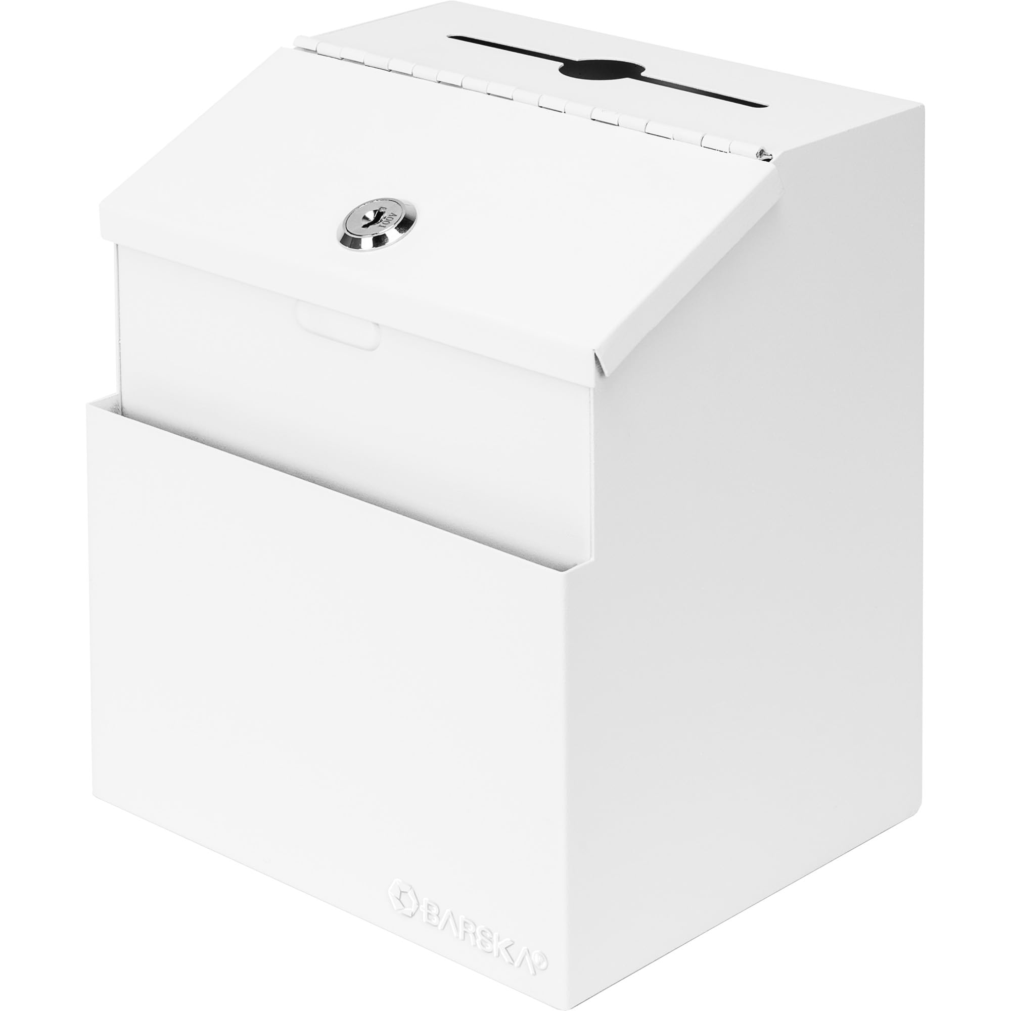 Amazon.com: Barska Secure Wall-Mount Suggestion & Ballot Drop Box with ...