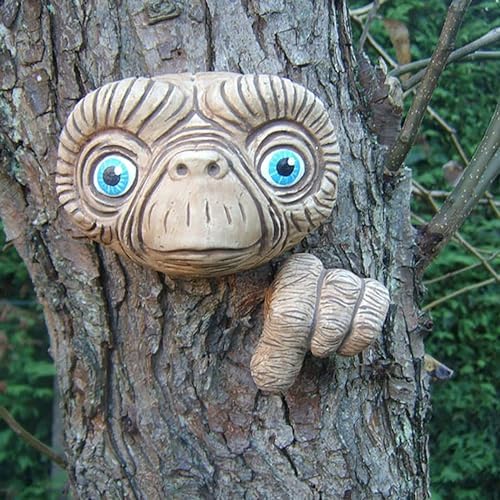 Amazon.com: Petpigo Alien Tree Face Resin Decoration - Handcrafted ...