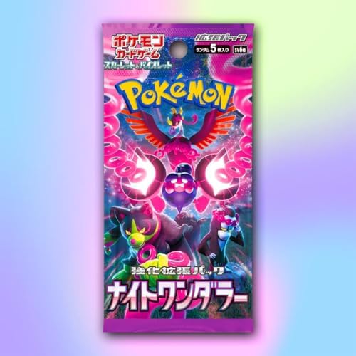 Pokémon Scarlet & Violet Night Hiker (Sv6a) Booster Pack - JPN : Amazon ...
