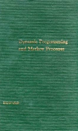 Dynamic Programming and Markov Processes : Buy Online at Best Price in ...