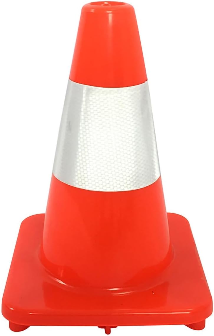 Amazon.com: BaydoG 5 Pcs Traffic Cone PVC with Base Road Safety ...