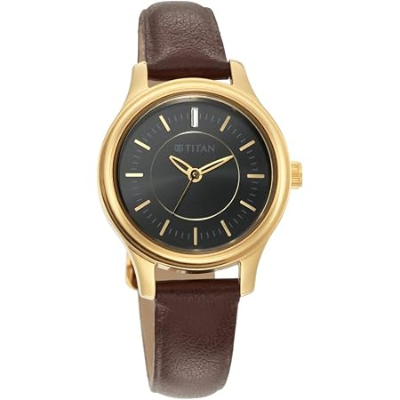 Buy Titan Analog Black Dial Women's Casual Watch at Amazon.in