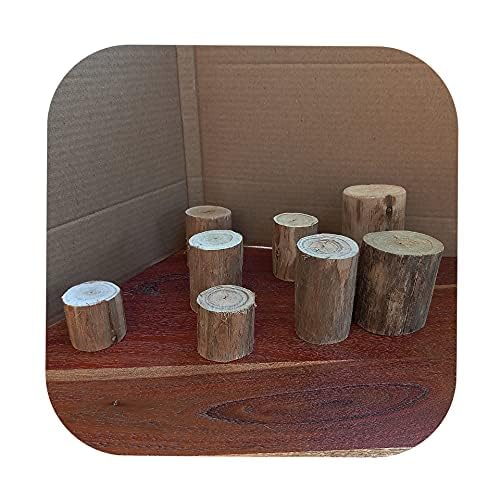 Mango Wooden Logs/Dowel | Raw Finish | Unfinished Wooden Small Log Art ...