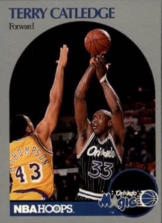 Amazon.com: 1990-91 Hoops #216 Terry Catledge NBA Basketball Trading ...
