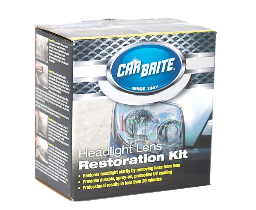 Amazon.com: CAR BRITE Headlight Restoration Kit : Automotive