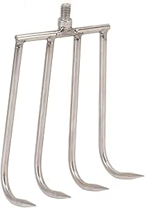 Amazon.com : SUPYINI 4-Tooth Rake Head Stainless Steel Water Rig Hook ...