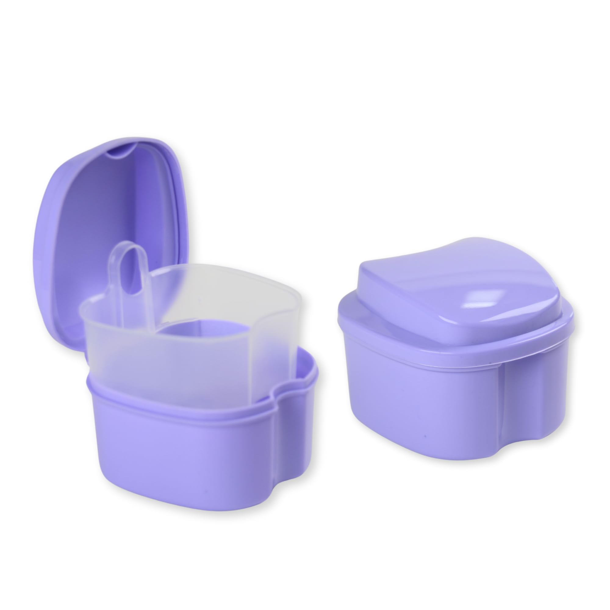 Amazon.com: Genco Dental Denture Case, Denture Box with Strainer, Night ...
