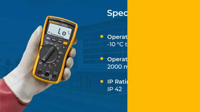 Watch Fluke 117 True RMS Digital Multimeter on Amazon Live