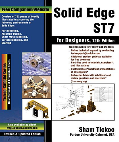 Amazon.com: Solid Edge ST7 for Designers eBook : Tickoo Purdue Univ. and CADCIM Technologies ...