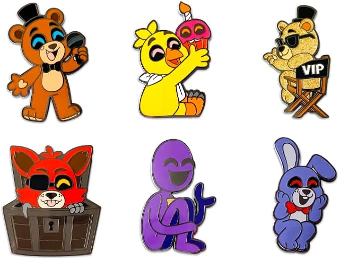 Amazon.com: Youtooz Five Nights At Freddy's Pin Set, Official Licensed ...