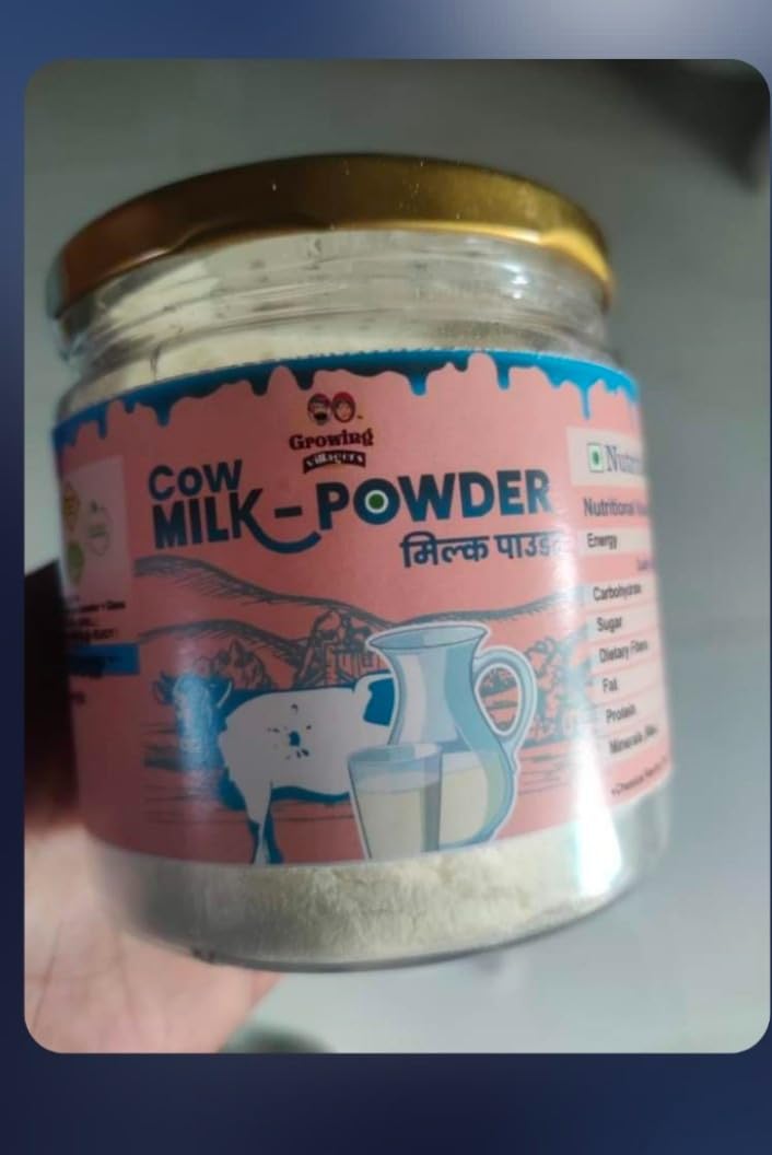 Growing Villagers Natural Cow Milk Powder | Whole Milk Cream Freeze ...