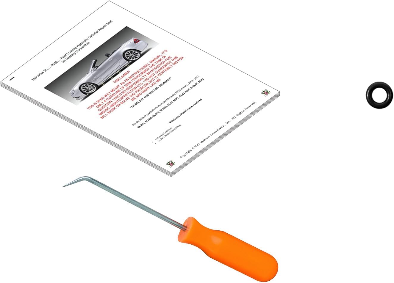 Amazon.com: Hydraulic Cylinder Repair Kit for Convertible & More ...