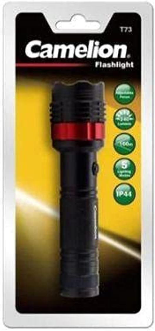 Camelion LED Flashlight, 20 Hours Black: Buy Online at Best Price in ...