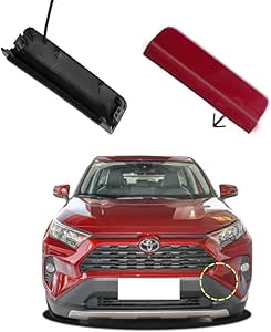 Amazon.com: Front Bumper Tow Hook Cover Compatible with Toyota RAV4 ...