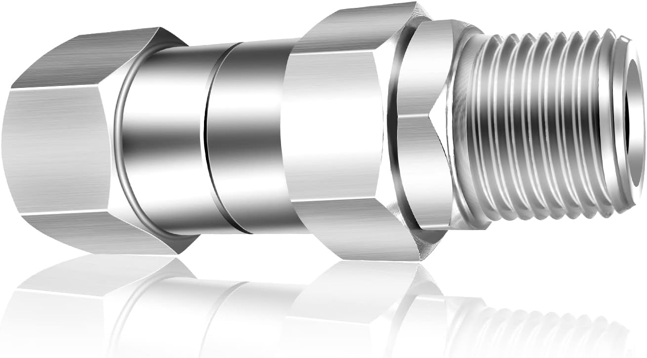 Amazon.com: Pressure Washer Swivel, M22 14mm Swivel Stainless Steel ...