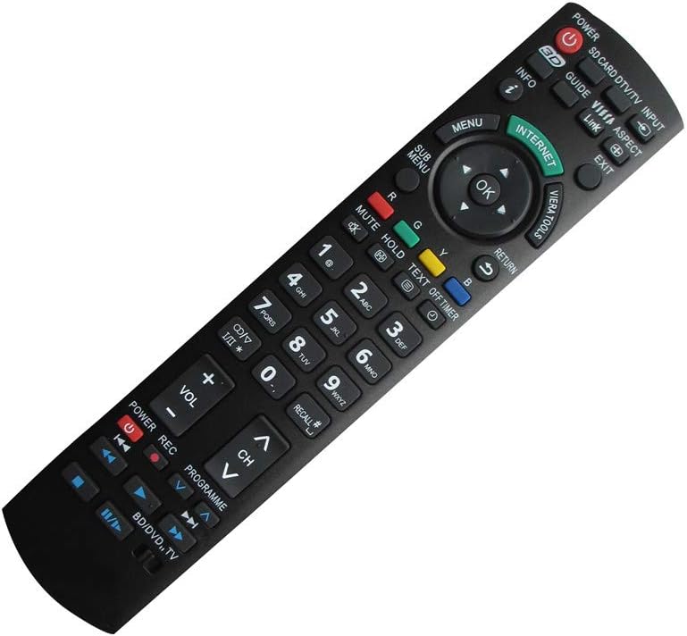 Amazon.com: Remote Control for Panasonic TC-42PS14 TC-42PX14 TC-50PS14 ...