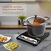 Buy Cadlec CookMate 2000W Induction Cooktop with Crystal Glass | 7 ...