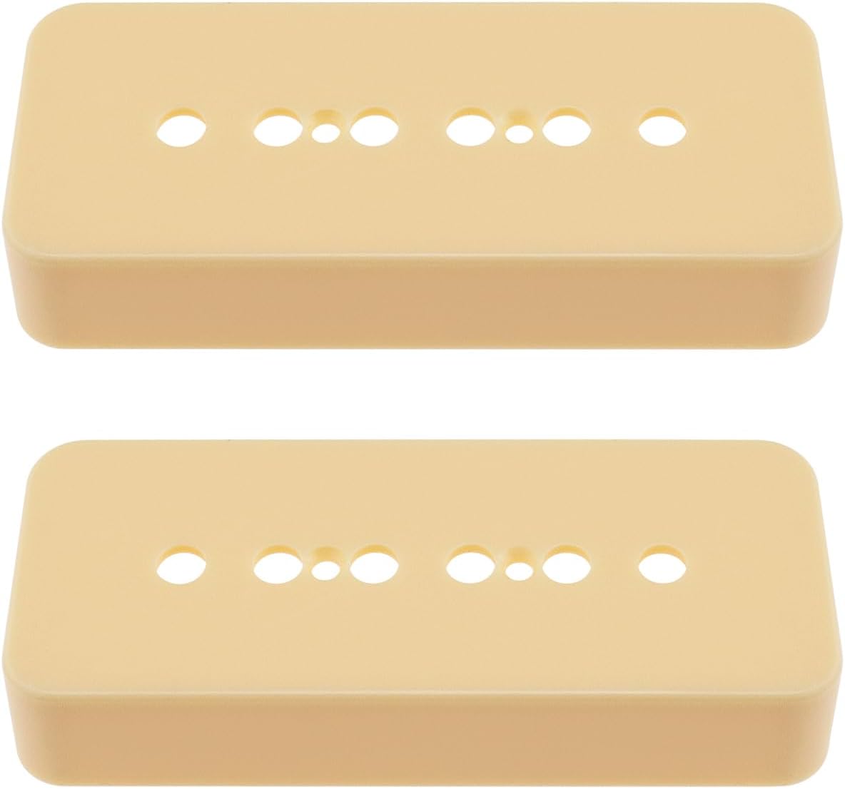 Be In Your Mind 2PCS Plastic Guitar Pickup Covers Compatible with P90 ...